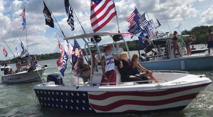 Trump Boat Parade on the Reservoir draws in over 500 boats - Magnolia ...