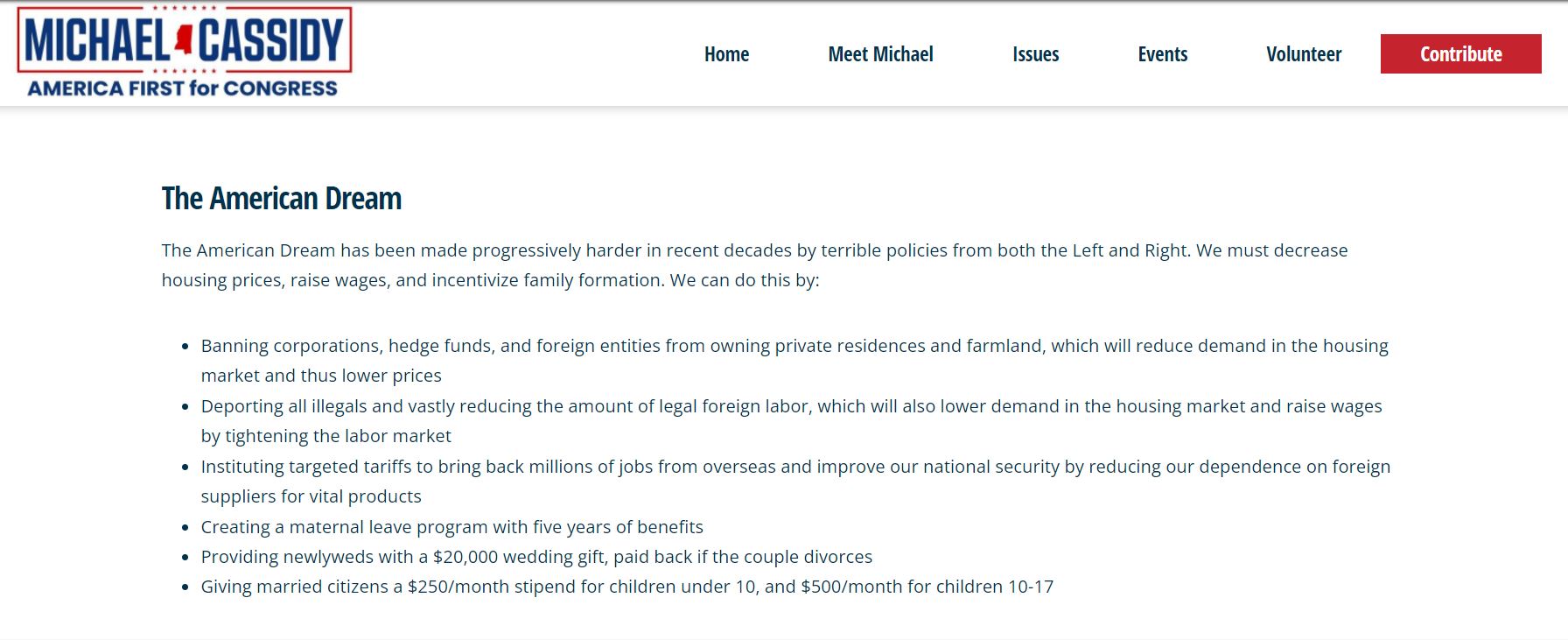 Cassidy scrubs government "wedding gifts," parent stipends from ...