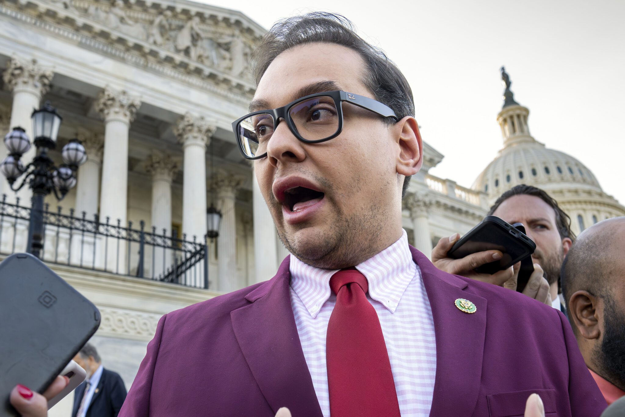 U S House Votes To Expel New York Congressman Santos Approving
