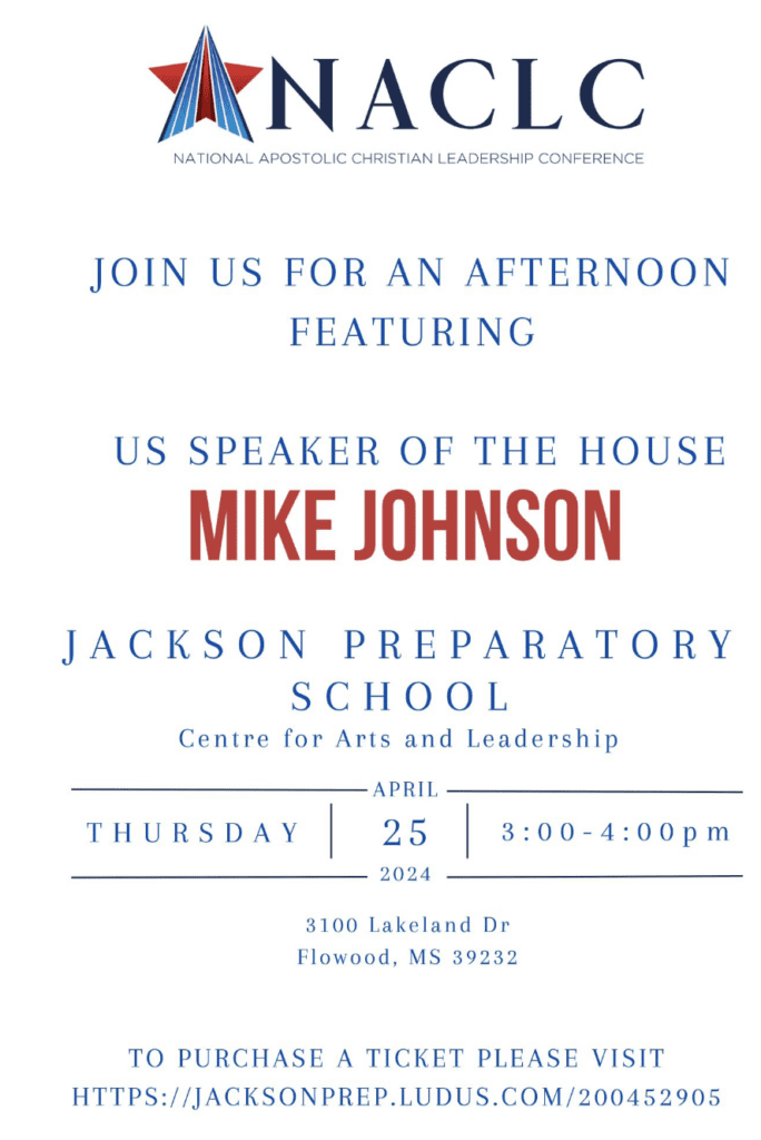 U.S. Speaker of the House to speak in Jackson - Magnolia Tribune