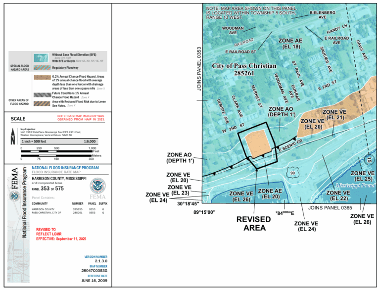 Mississippi communities to see FEMA flood determination revisions ...